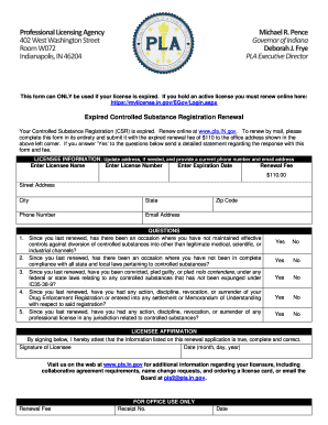 Fillable Online secure in Expired Controlled Substance Registration ...