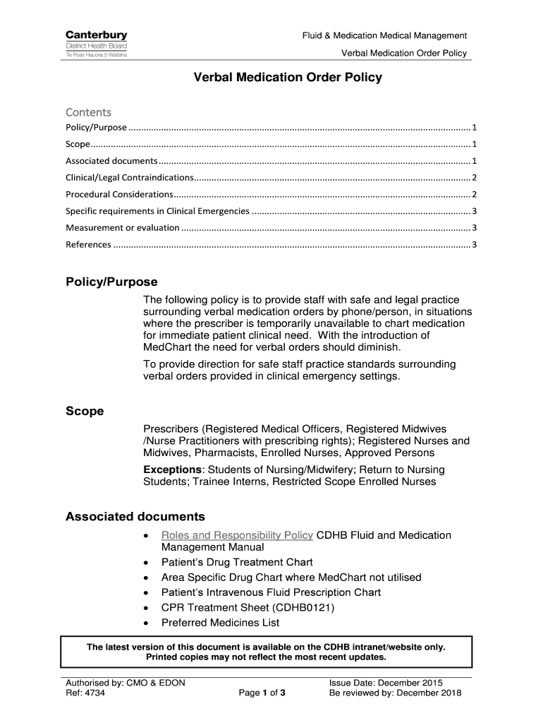 Fillable Online Fluid & Medication Medical Management Fax Email Print ...