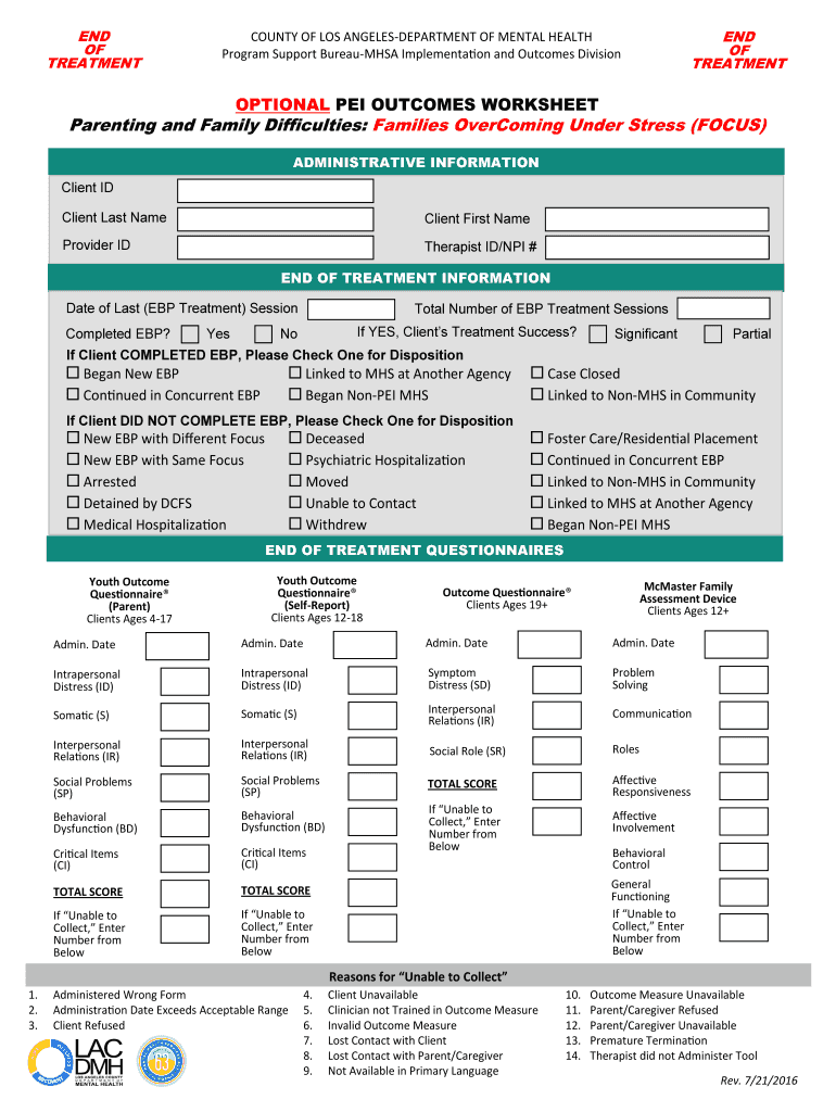 Fillable Online Program Support Bureau-MHSA Implementation and Outcomes ...