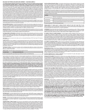 Fillable Online RELOADABLE VISA PREPAID CARD CARDHOLDER AGREEMENT ...