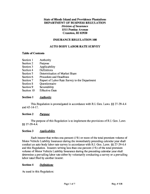 Fillable Online sos ri FINAL Regulation 108 effective 3-17-16 - sos ri ...
