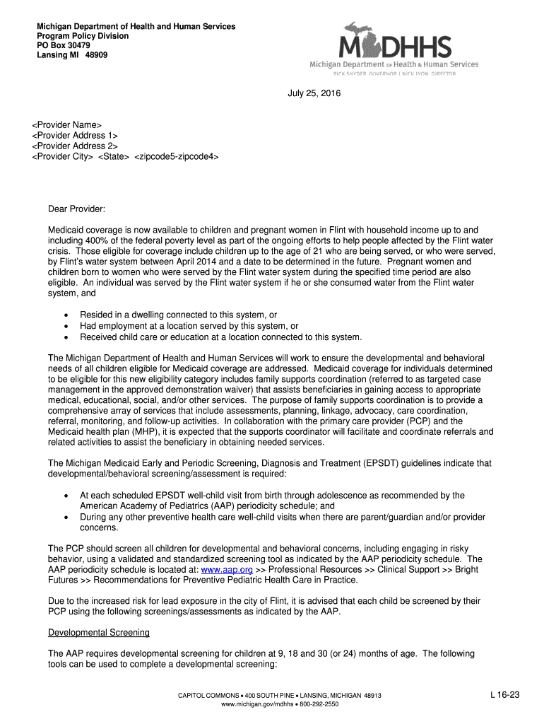 Fillable Online Medicaid coverage is now available to children and ...