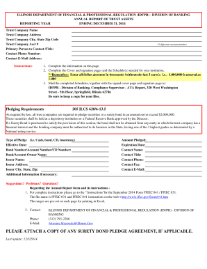 Fillable Online ILLINOIS DEPARTMENT OF FINANCIAL & PROFESSIONAL ...