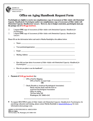 Fillable Online apa Office on Aging Handbook Request Form.docx - apa ...