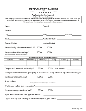 Fillable Online Download (PDF, 85KB) - Free Job Application Form Fax ...