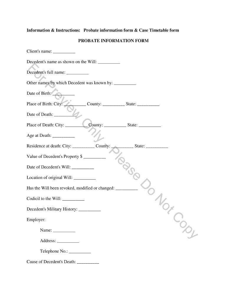Fillable Online Information & Instructions Fax Email Print - pdfFiller