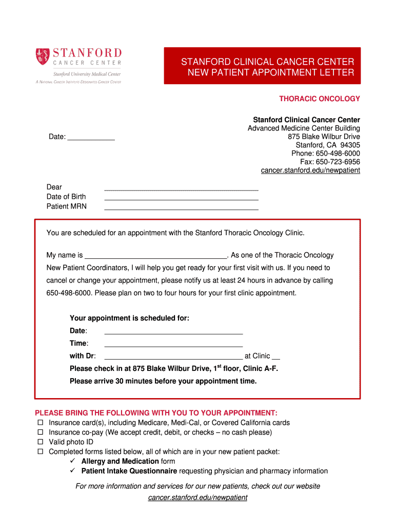Clinical patient letter: Fill out & sign online | DocHub