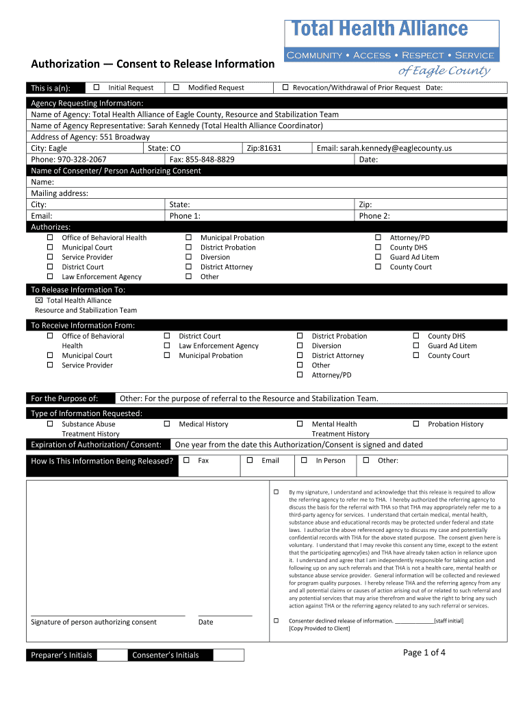 Fillable Online Total Health Alliance Fax Email Print - pdfFiller