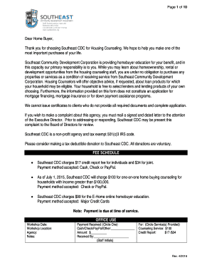Fillable Online southeastcdc Sample Customer Intake Form (from NStep ...