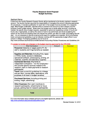 18 Printable research grant proposal sample Forms and Templates ...