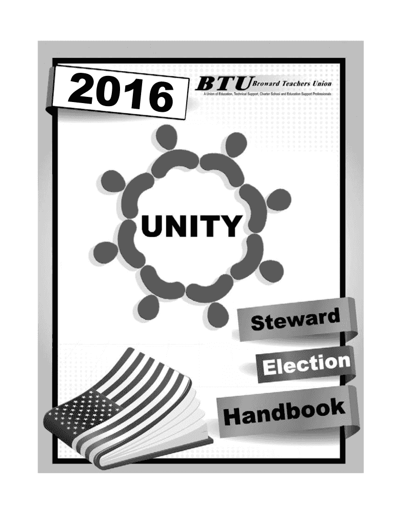 Fillable Online Steward election overview Fax Email Print - pdfFiller