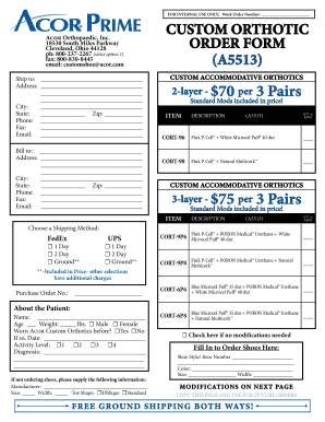 Fillable Online Prime FOR INTERNAL USE ONLY: Work Order Number: Fax ...