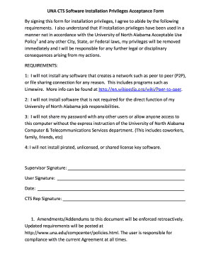 Installation Acceptance Form - Fill Online, Printable, Fillable, Blank ...