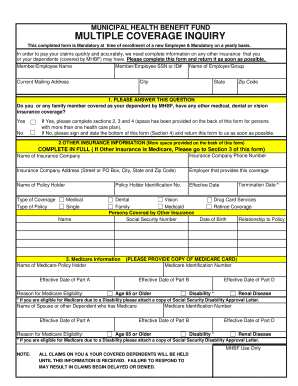 Fillable Online This completed form is Mandatory at time of enrollment ...