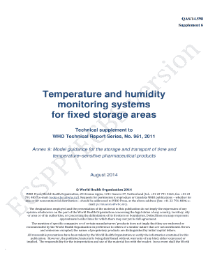 Fillable Online Temperature and humidity Fax Email Print - pdfFiller