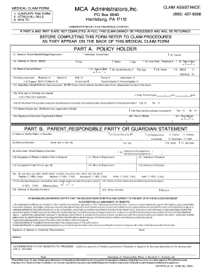 Fillable Online dcrsd CLAIM ASSISTANCE: - dcrsd Fax Email Print - pdfFiller