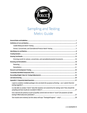Metrc - Fill Online, Printable, Fillable, Blank | pdfFiller