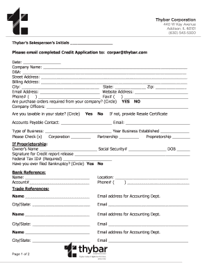 Fillable Online Download Application Form - Thybar Fax Email Print - pdfFiller