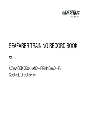 Fillable Online ADVANCED DECKHAND FISHING (ADH-F) Fax Email Print ...
