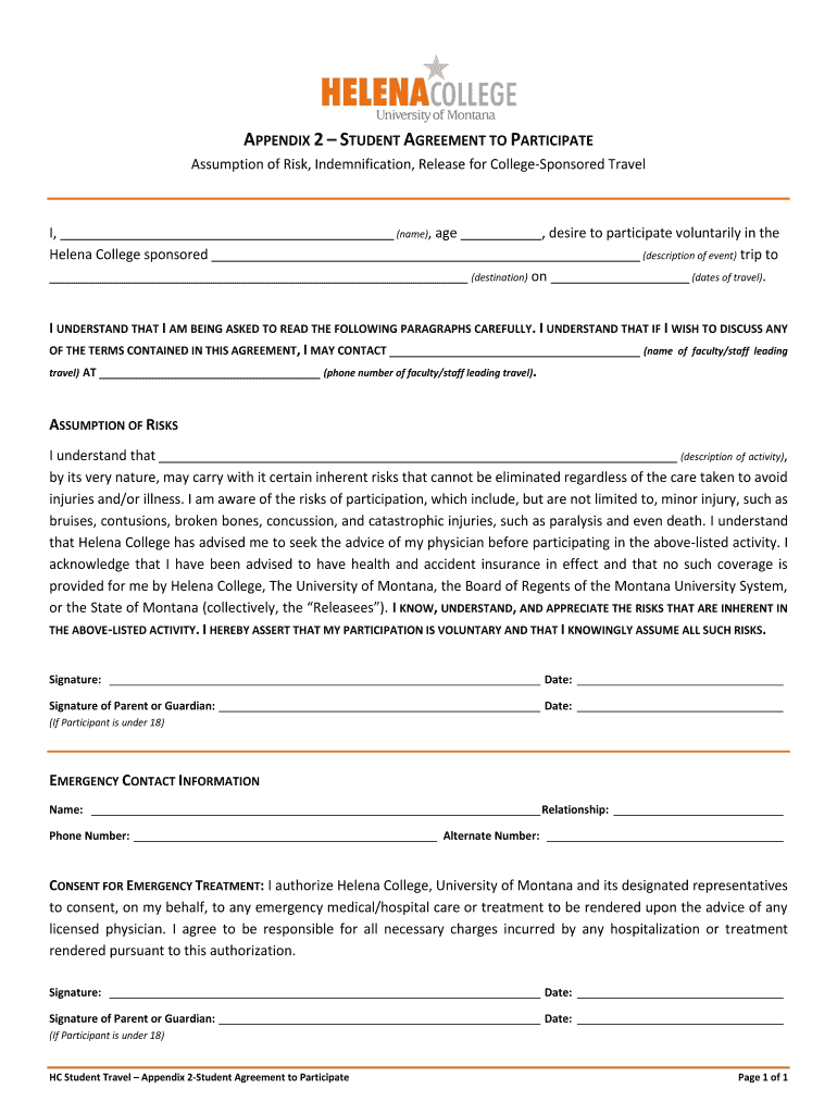 Fillable Online umhelena draft - Helena College Fax Email Print - pdfFiller
