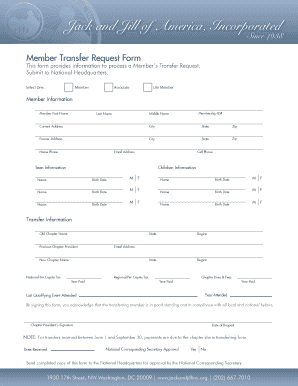 Fillable Online jackandjillinc member transfer request form-updated-6 ...
