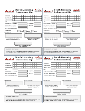 Fillable Online Booth Licensing Fax Email Print - pdfFiller