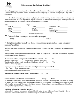 Fillable Online boarding Fax Email Print - pdfFiller