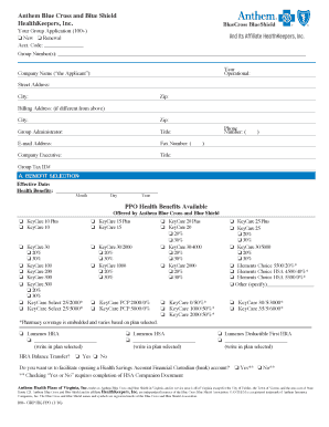 Fillable Online 100+ - Anthem Fax Email Print - pdfFiller