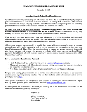 Fillable Online oag ca EMAIL NOTICE TO USERS RE: PASSWORD RESET Fax ...