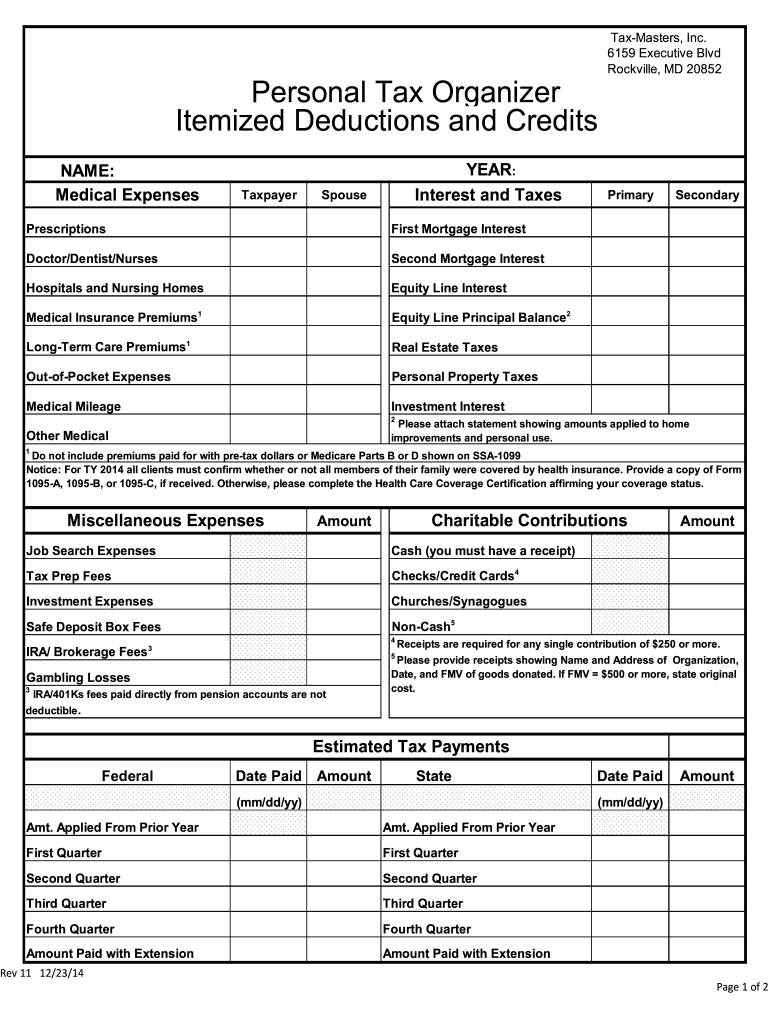 Nurse Tax Deduction Worksheet Fill Online Printable Fillable Blank 