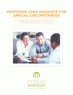 Fillable Online MORTGAGE LOAN GUIDANCE FOR Fax Email Print - pdfFiller