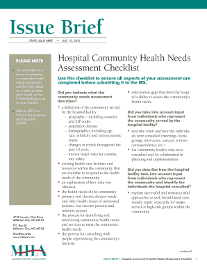 Fillable Online Issue Brief - Missouri Hospital Association Fax Email ...