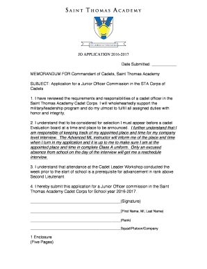 Fillable Online JO Cover Letter Fax Email Print - pdfFiller