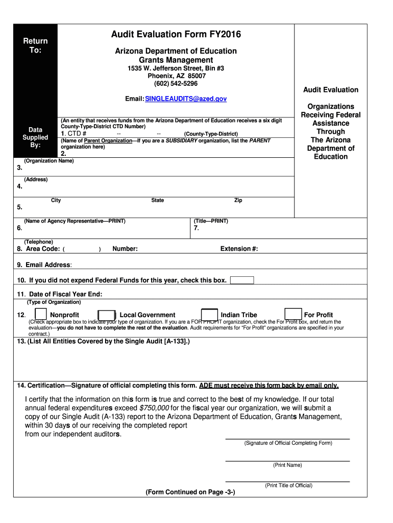 Fillable Online azed Selected Institutions of Higher Education, State ...