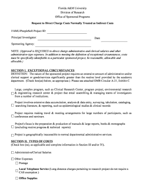 Fillable Online famu Florida A&M University Fax Email Print - pdfFiller