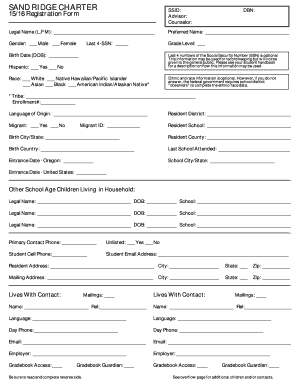UPDATED SENIOR HIGH SCHOOL PROFILE Doc Template | pdfFiller