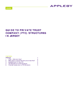 Fillable Online GUIDE TO PRIVATE TRUST Fax Email Print - pdfFiller
