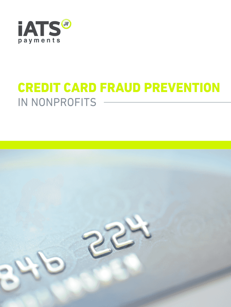 Fillable Online CREDIT CARD FRAUD PREVENTION Fax Email Print - pdfFiller
