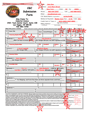 Fillable Online NY Submission Form - celestial-comics.com Fax Email ...
