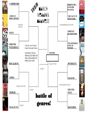 Fillable Online flatriverlibrary battle of genres! - Flat River ...