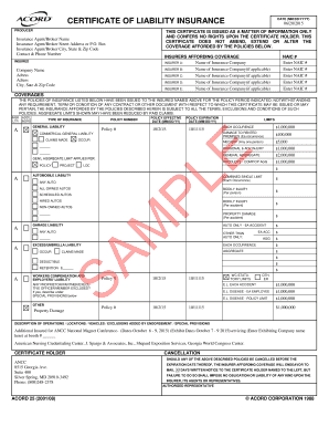 Fillable Online Insurance Agent/Broker Name Fax Email Print - pdfFiller