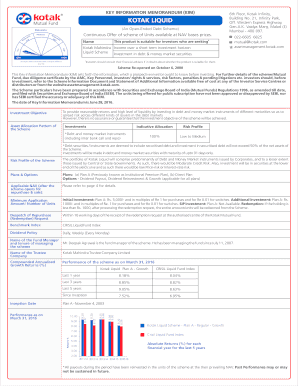 Fillable Online Application Form - Kotak Asset Management - Kotak Mahindra Bank Fax Email Print ...