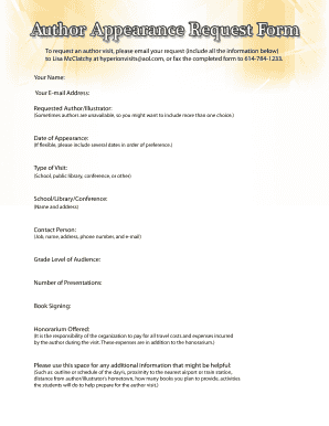 Fillable Online appearance form doc Fax Email Print - pdfFiller