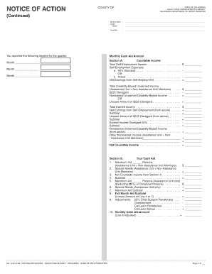 Fillable Online sccgov Notice Date : Fax Email Print - pdfFiller