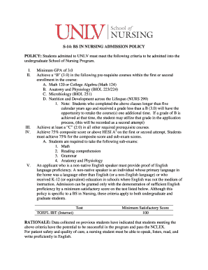 Fillable Online unlv S-14 - unlv Fax Email Print - pdfFiller