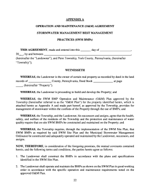 Fillable Online STORMWATER MANAGEMENT BEST MANAGEMENT Fax Email Print ...