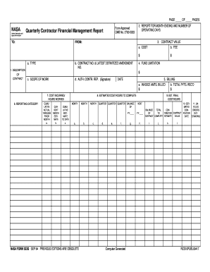 Fillable Online jhuapl NASA OPERATING DAYS OMB No. 2700-0003 Fax Email ...
