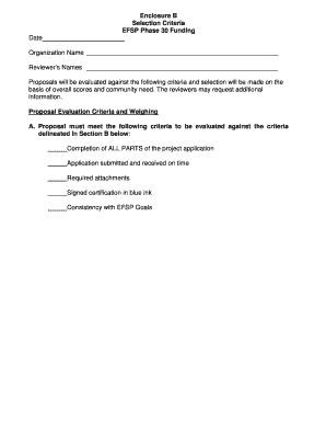 Fillable Online uwgcm Phase 30 Selection Criteria - uwgcm Fax Email Print - pdfFiller