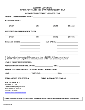 Fillable Online SUBMIT ON LETTERHEAD Fax Email Print - pdfFiller