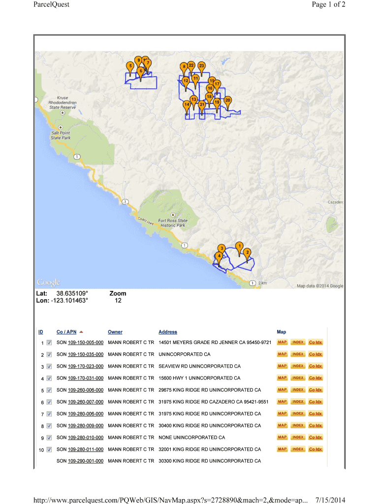 Fillable Online swrcb ca 2 km Fax Email Print - pdfFiller